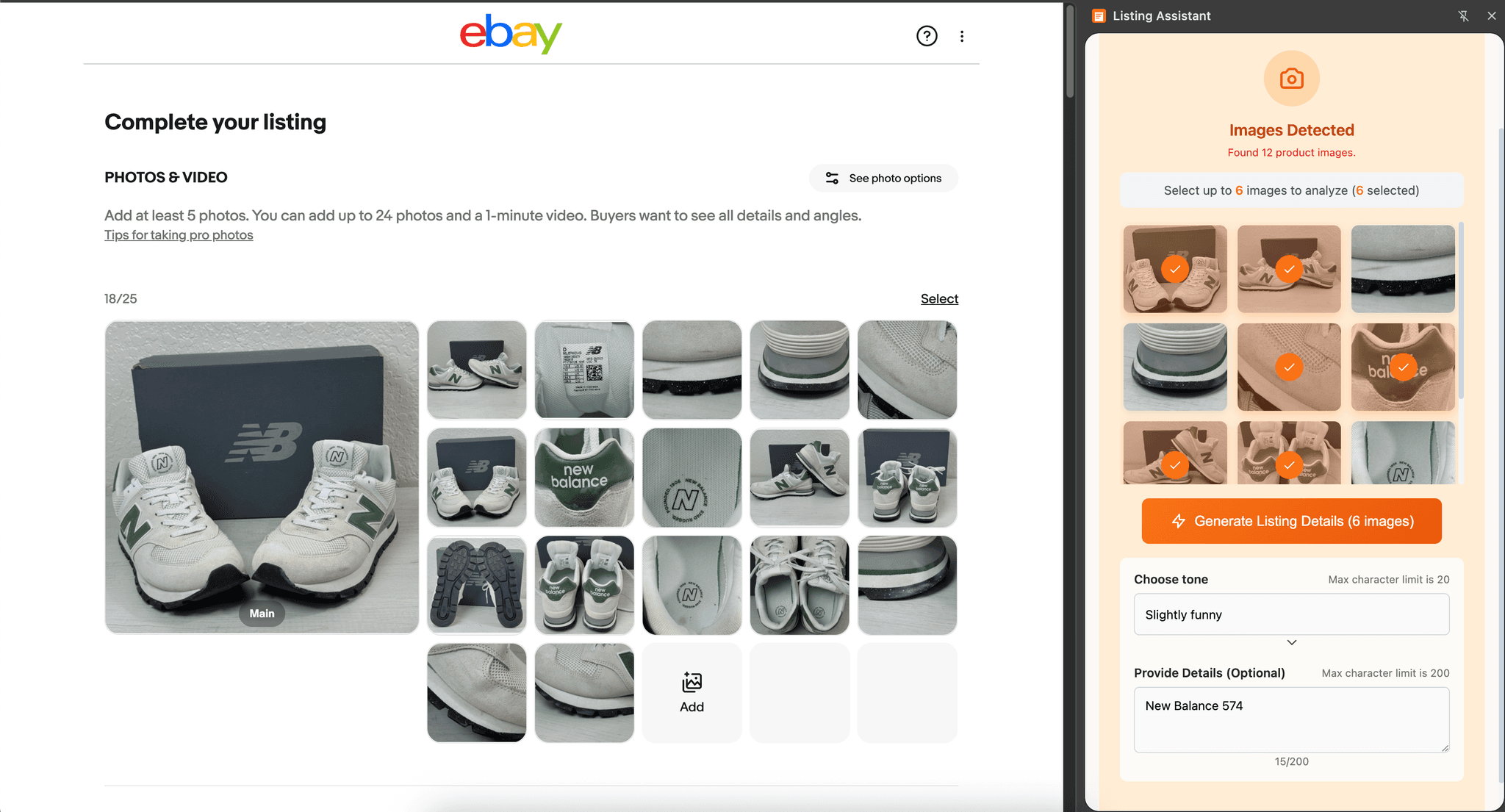Listing Assistant ™ - The Fastest Way to Create Optimized eBay Listings